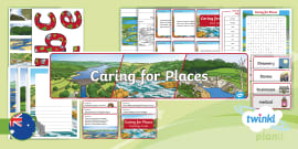 Year 1 HASS Geography Caring for Places Unit Pack