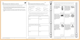 Year 3 Maths Assessment Pack Term 1 (teacher made)