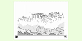 FREE! - Crocodile Billabong Colouring Sheet | Colouring Sheets