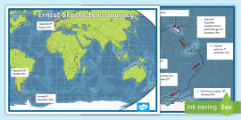 Ernest Shackleton Display Banner (teacher made)