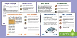 How to Write a Science Fiction Story for Kids Resource Pack