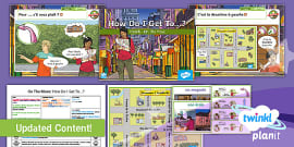 Cover Lesson: Directions Lesson Pack French (teacher made)