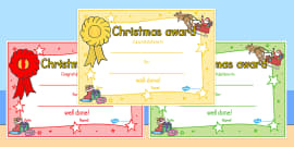 Editable Nativity Certificates