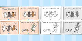Three Blind Mice Worksheet / Worksheet (teacher made)