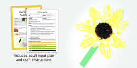Life Cycle of a Sunflower Movement Activity EYFS Adult Input Plan and ...