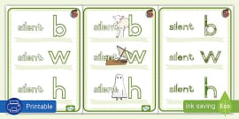 Grade 3 Phonics Mini Book silent h (teacher made) - Twinkl