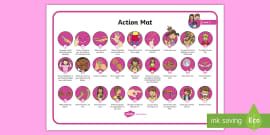 Level 3 and 5 Twinkl Phonics Sound Mat (teacher made)