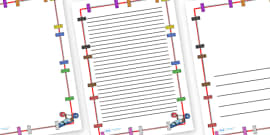 Boxing Page Borders (teacher made) - Twinkl