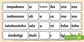 FREE! - Isithuba | Space Flashcards isiXhosa | South Africa