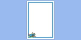 Camping Page Borders (teacher made) - Twinkl