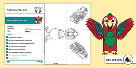 Christmas Cardboard Tube Characters (teacher made) - Twinkl