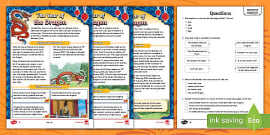 KS1 The Year of the Dragon Reading Comprehension Activity