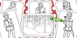 Robin Hood Wordsearch (teacher made) - Twinkl