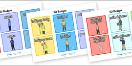 Building Site Role Play Signs - roleplay, builders, drama