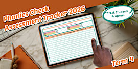 Phonics Check Tracker Term 1