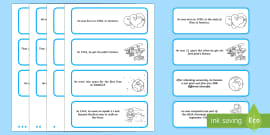 Neil Armstrong Word Cards