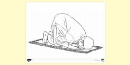 Prayer Mat Colouring | Colouring Sheets (Teacher-Made)