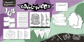 Ready Made Halloween Display Pack (teacher made) - Twinkl
