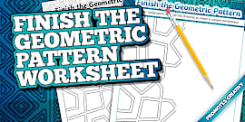 Geometric Line Art Worksheets - Twinkl South Africa