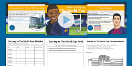 KS2 The World Cup Resource Pack - russia, russian world cup, footballers