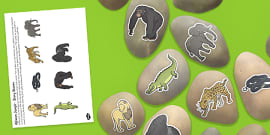 Space Themed Story Stone Image Cut-Outs (teacher made)