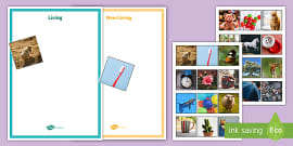 Alive Once Alive Never Alive Organisms Photo Sorting Activity