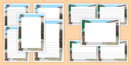 Farm Trip Themed Writing Frames (teacher made) - Twinkl