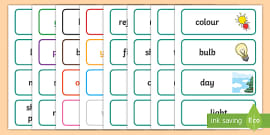 Light and Dark Flashcards (teacher made)