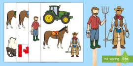 Calgary Stampede Posters Writing Worksheet / Worksheet