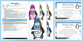 Labelling a Penguin EYFS Adult Input Plan and Resource Pack