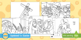 Easter Story Writing Frames - BBC Teach - Year 1 & 2 - Literacy