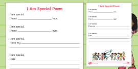 FREE! - We Are All Different Worksheets (teacher made)
