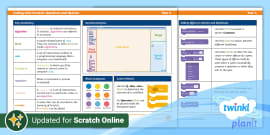 FREE! - Computing: Coding with Scratch: Learning Loops: Year 3 Planning