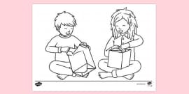 FREE! - Present with Lid Colouring | Colouring Sheets