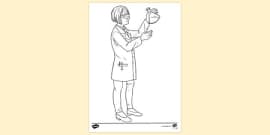 FREE! - Female Singer Colouring | Colouring Sheets - Twinkl