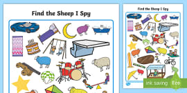 I Spy Zoo Animals Worksheet / Worksheet (teacher made)