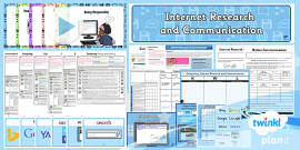Internet Research Lesson Pack (Teacher-Made)