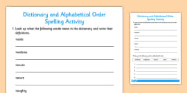 KS2 Dictionary Dig Treasure Hunt Cards - Primary Resources