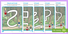 Hansel and Gretel Story Map Sequencing Activity - Twinkl
