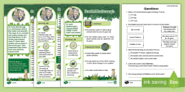 FREE! - David Attenborough Colouring Sheets | Lit in Colour