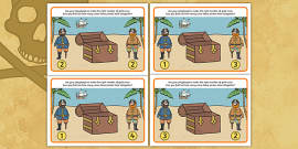Pirate Numeracy Modelling Dough Mats | Twinkl Resources