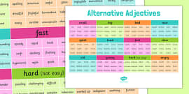 Creative Writing Words | Vocabulary Cards | Twinkl | NZ