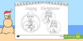 Auslan Shapes Cut and Paste Activity (teacher made) - Twinkl