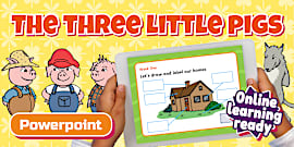 The Three Little Pigs Interactive Sorting Activity