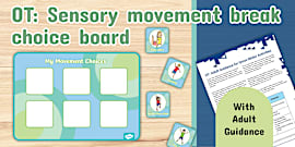 KS1 Movement Breaks Cards - Move PE - Twinkl