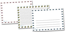 FREE! - Park Full Page Borders (Landscape) (teacher made)