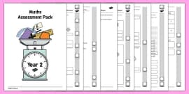 Year 2 Mental Maths Tests | Mental Maths Test Pack | Twinkl