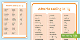 Suffix 'ly' Words KS1 | Adding Ly Rules PowerPoint