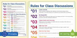 Our Class Rules PowerPoint (teacher made) - Twinkl