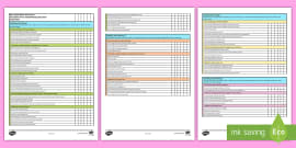 NSW Year 1 Reading Checklist | Primary Resources - Twinkl
